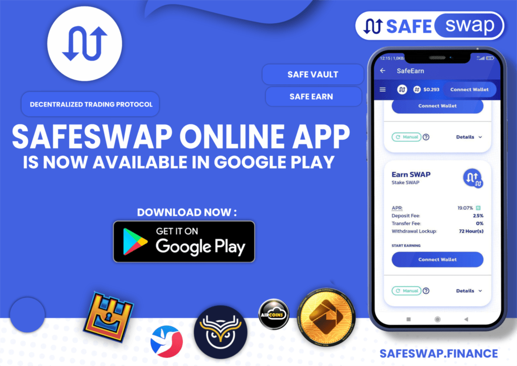 SafeSwap Uitleg - Het swappen van jouw crypto was nog nooit zo makkelijk